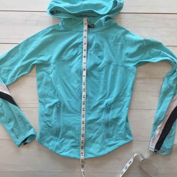 lululemon athletica | Tops | Lululemon Half Moon Jacket Hoodie Ponytail ...